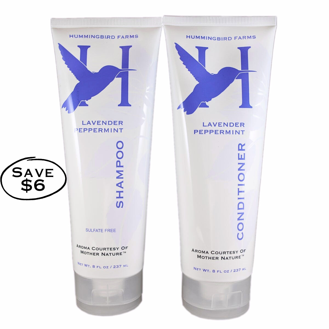 Lavender Peppermint Shampoo & Conditioner Set – Fredericksburg Texas Store