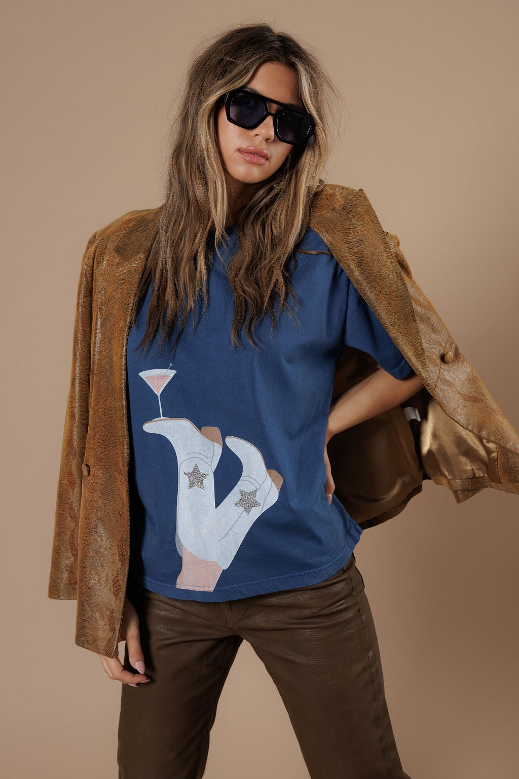 COWBOY DRINK BIG BOY TEE – Fredericksburg Texas Store